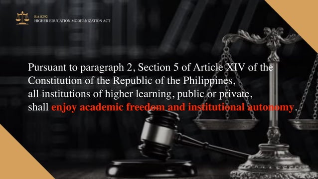 Philippine Republic Act: Higher Education Modernization Act.pdf ...