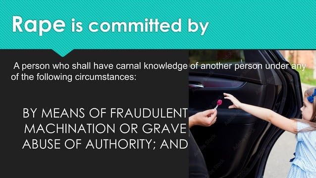 1. Overview of RA 8353 & RA 11648 Laws ” | PPTX | Crime & Harmful Acts ...