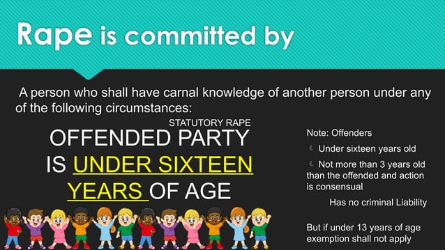 1. Overview of RA 8353 & RA 11648 Laws ” | PPTX | Crime & Harmful Acts ...