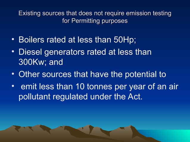 RA 8749 The Philippine Clean Air Act.ppt | Indoor Environmental Quality ...