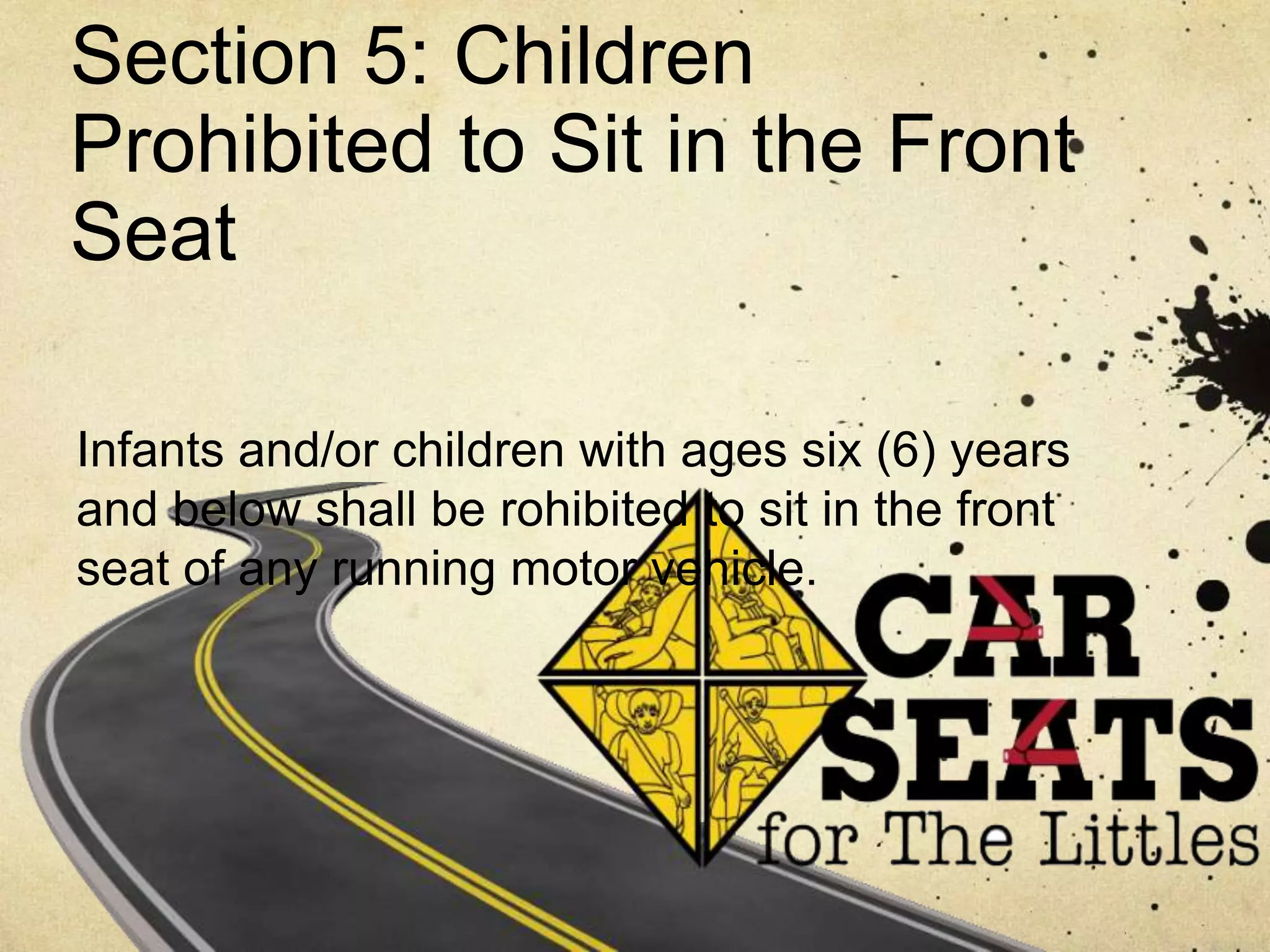 Seat Belt Use Act of 1999 (RA 8750) | PPTX