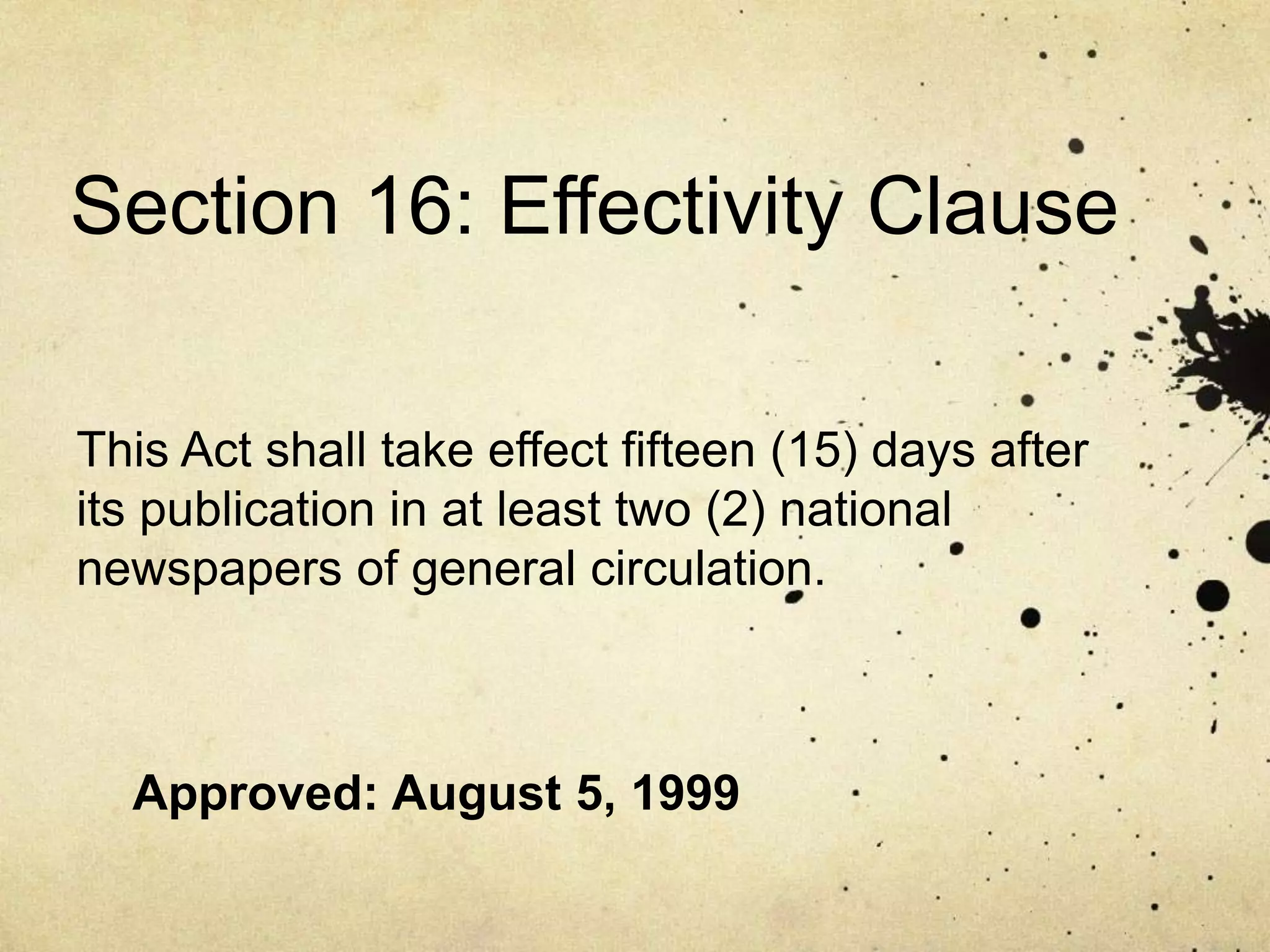 Seat Belt Use Act of 1999 (RA 8750) | PPTX