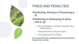 Republic Act 9147 ( PROTECTION OF WILDLIFE RESORCES).pptx