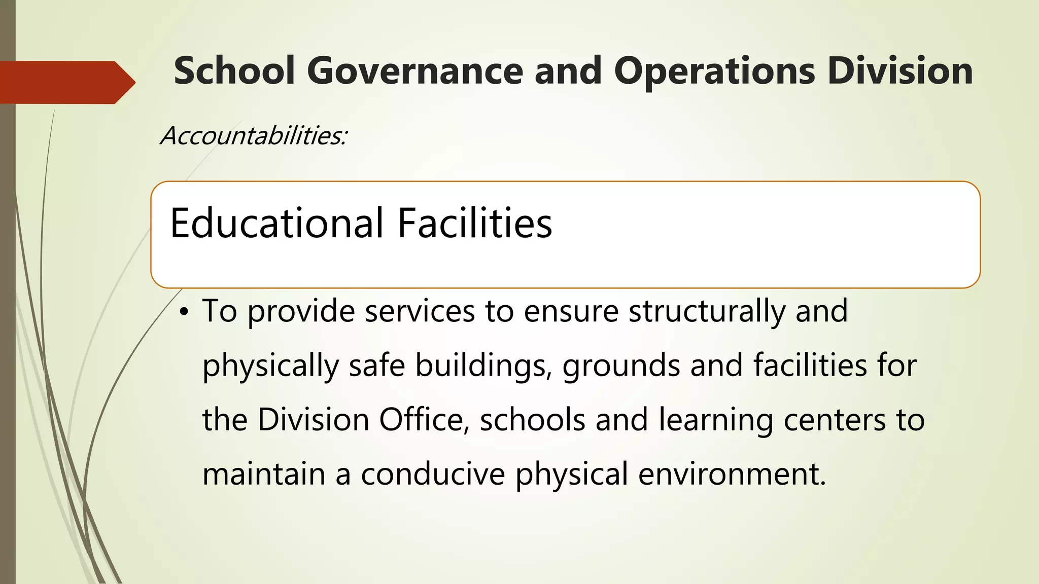Basic Education System: DepEd Organizational Structure | PPTX