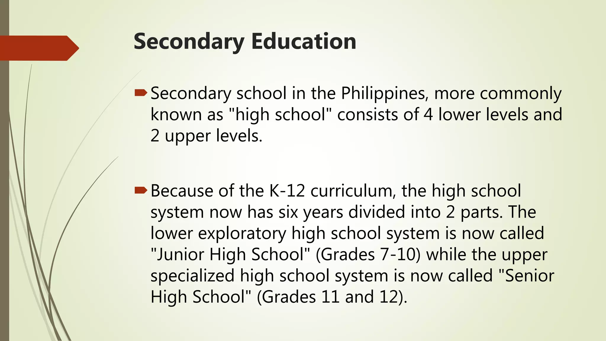 Basic Education System: DepEd Organizational Structure | PPTX