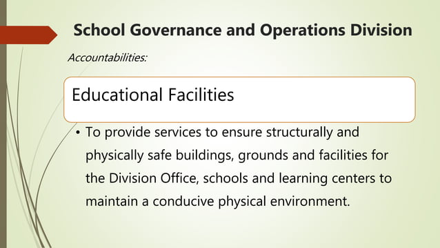 Basic Education System: DepEd Organizational Structure | PPTX ...