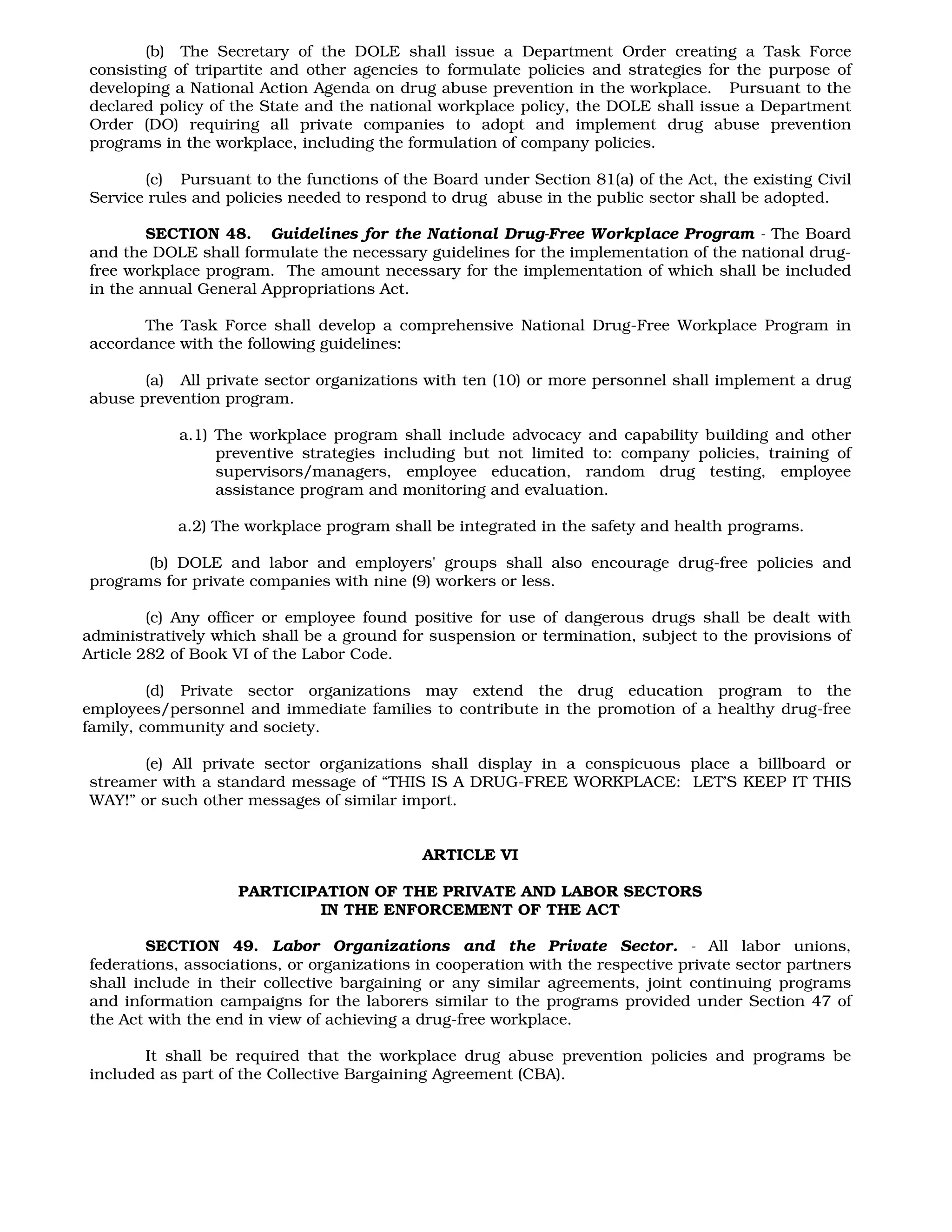 Ra 9165 comprehensive dangerous drugs act | PDF