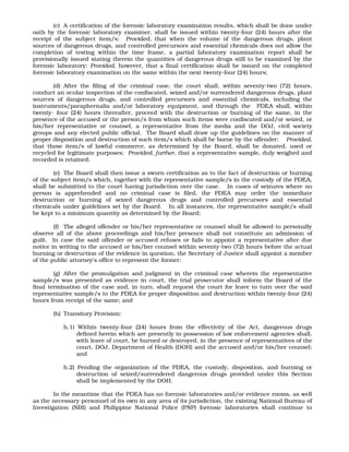 Ra 9165 comprehensive dangerous drugs act | PDF