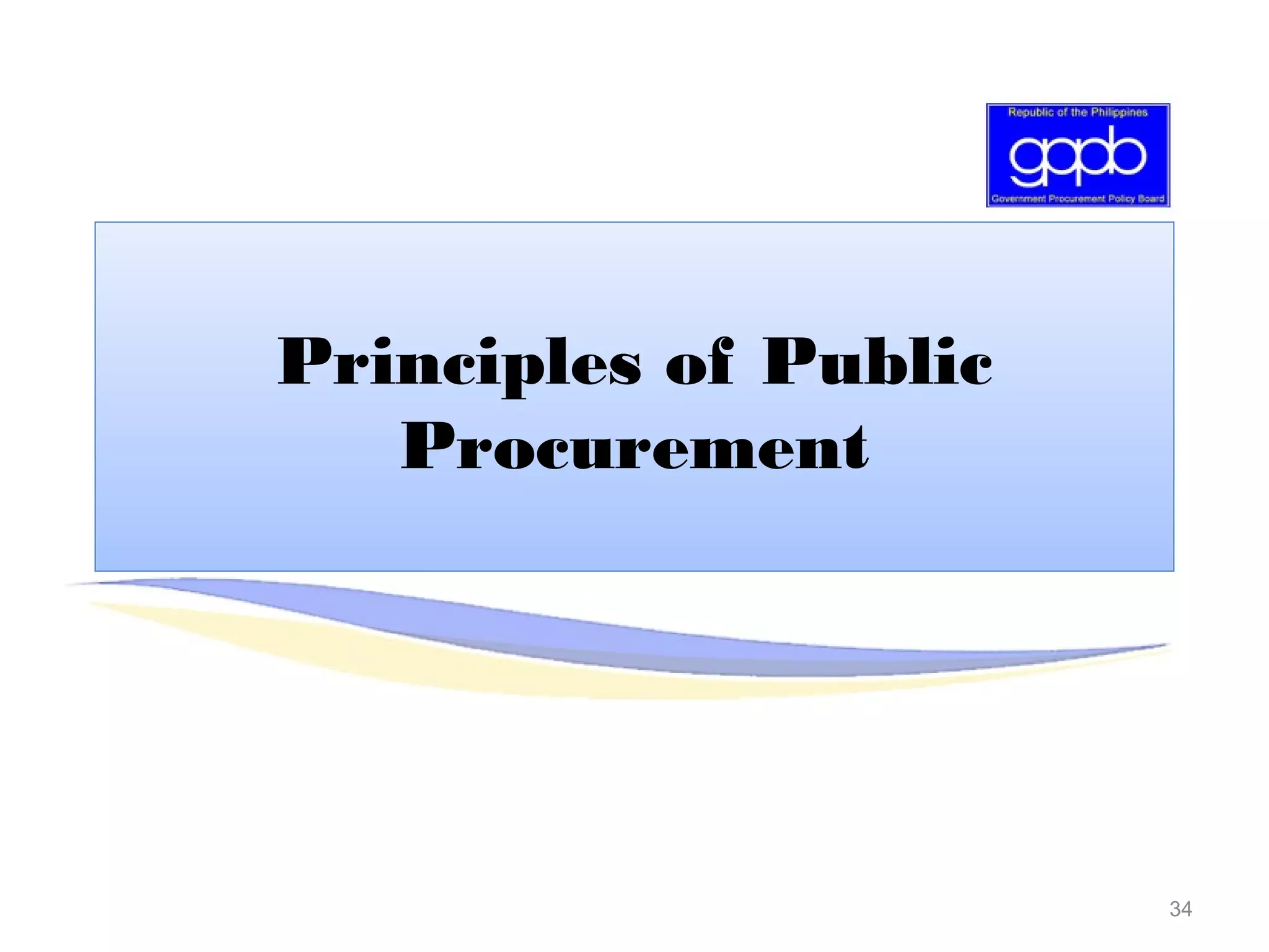 General Provisions of RA 9184 | PPT