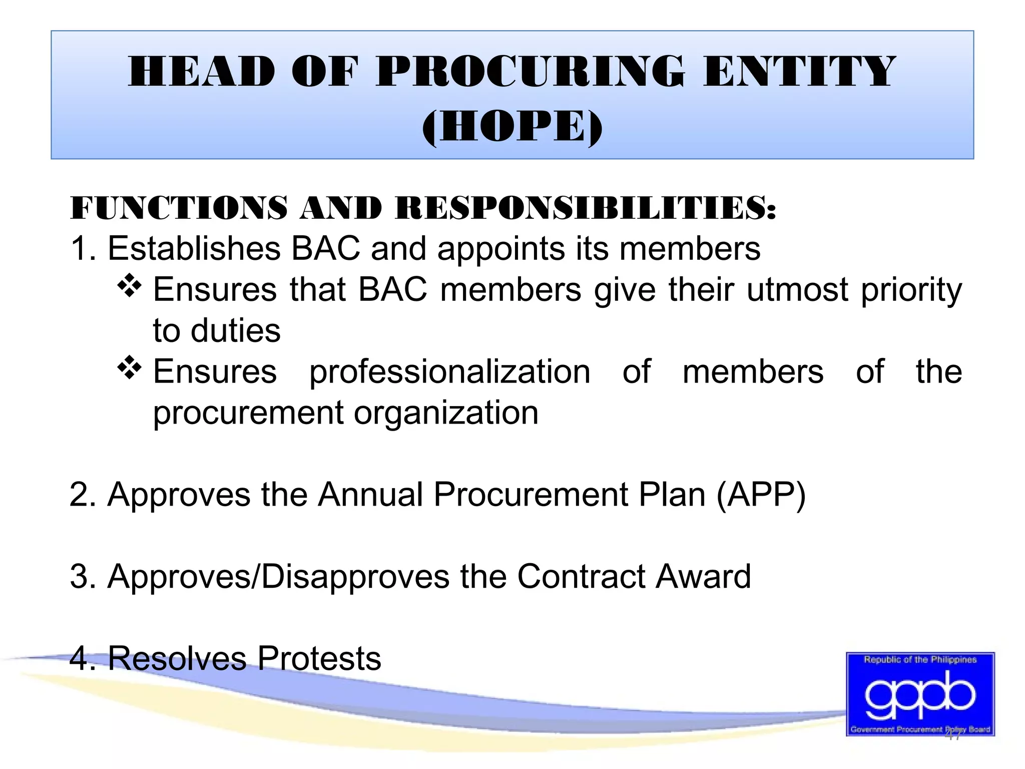 General Provisions of RA 9184 | PPT