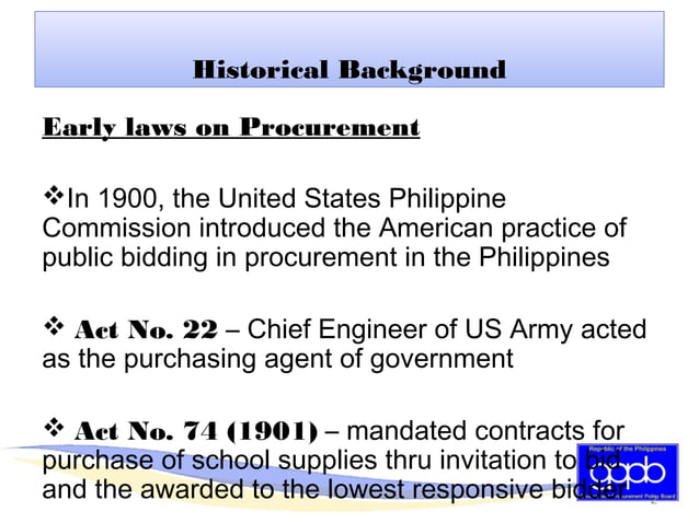 General Provisions of RA 9184 | PPT