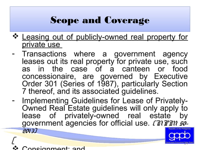 General Provisions of RA 9184 | PPT