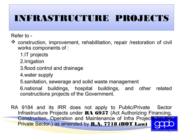 General Provisions of RA 9184 | PPT