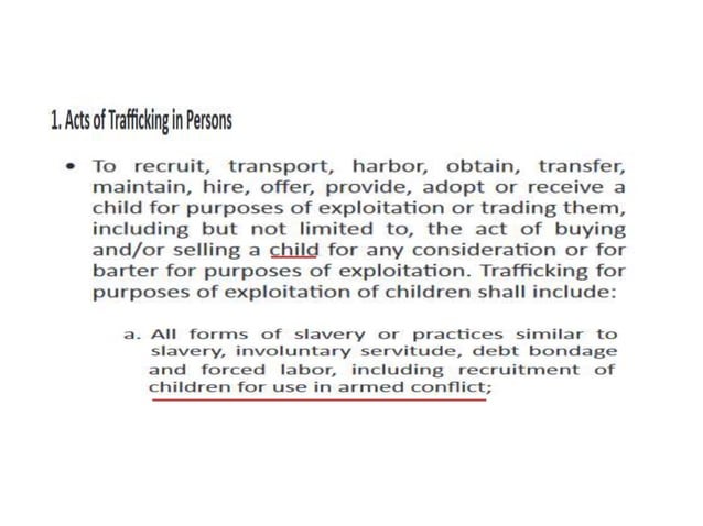RA 9208 amended RA 10364 ANTI - TRAFFICKING.pptx