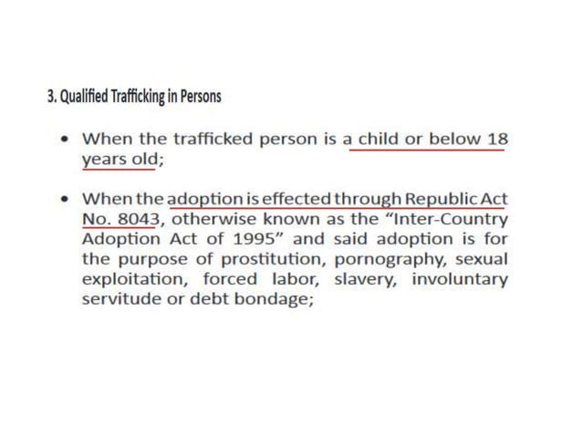 RA 9208 amended RA 10364 ANTI - TRAFFICKING.pptx