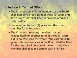 Ra 9246 | PPTX | Law