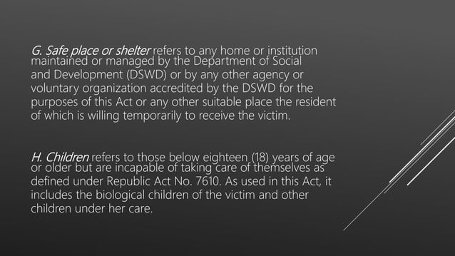 Ra 9262 (VAWC) | PPTX