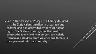 Ra 9262 (VAWC) | PPTX