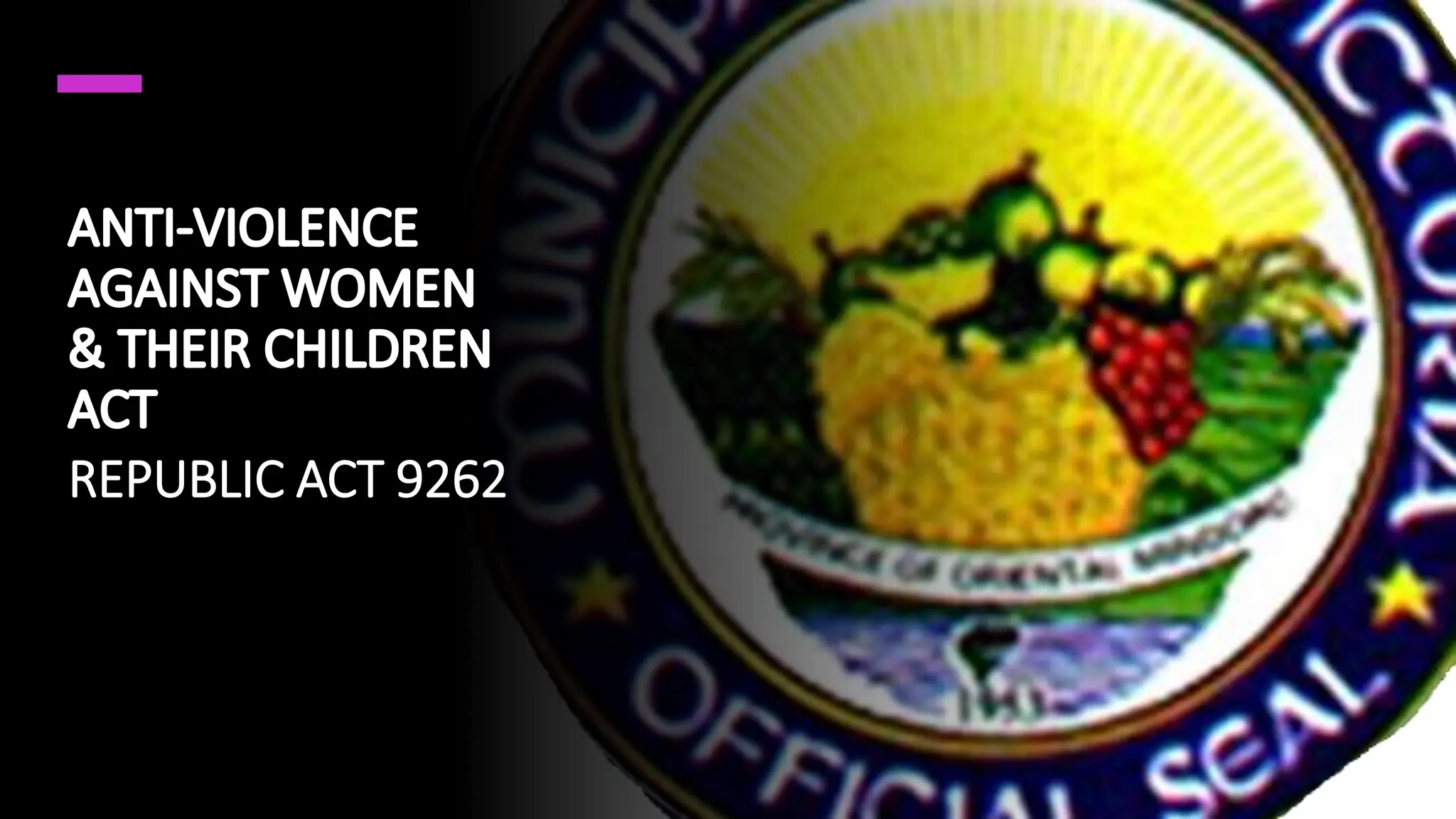 RA 9262 VAWC Violence against women and Children | PPTX | Debated ...
