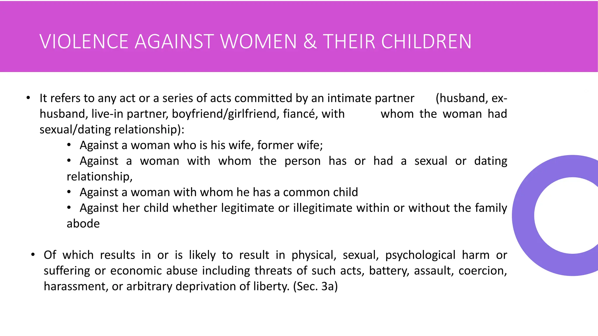 RA 9262 VAWC Violence against women and Children | PPTX | Debated ...