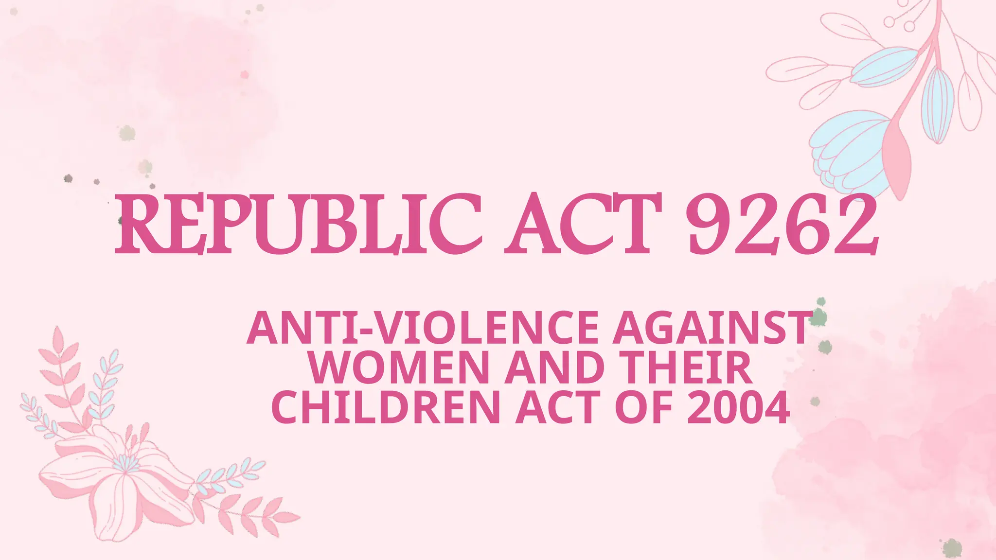 RA 9262 Anti Violence Against Women and Children Act | PPTX | Debated Sensitive Social Issues ...