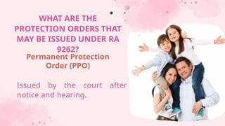 RA 9262 Anti Violence Against Women and Children Act | PPTX