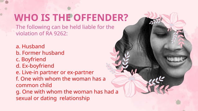 RA 9262 Anti Violence Against Women and Children Act | PPTX | Debated ...