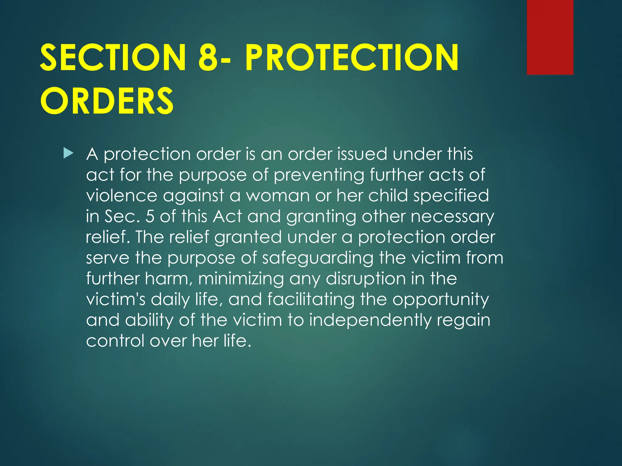 Republic Act 9262 or VAWC under the Philippines | PPT