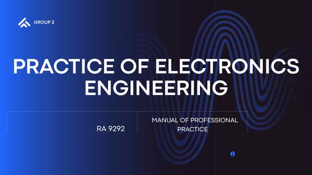 Practice of Electronics and Communication Engineering | PPT