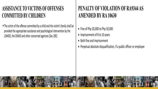 RA 9344 and CLJIP (full).ppt.............. | PPT