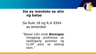 RA 9344 and CLJIP (full).ppt.............. | PPT