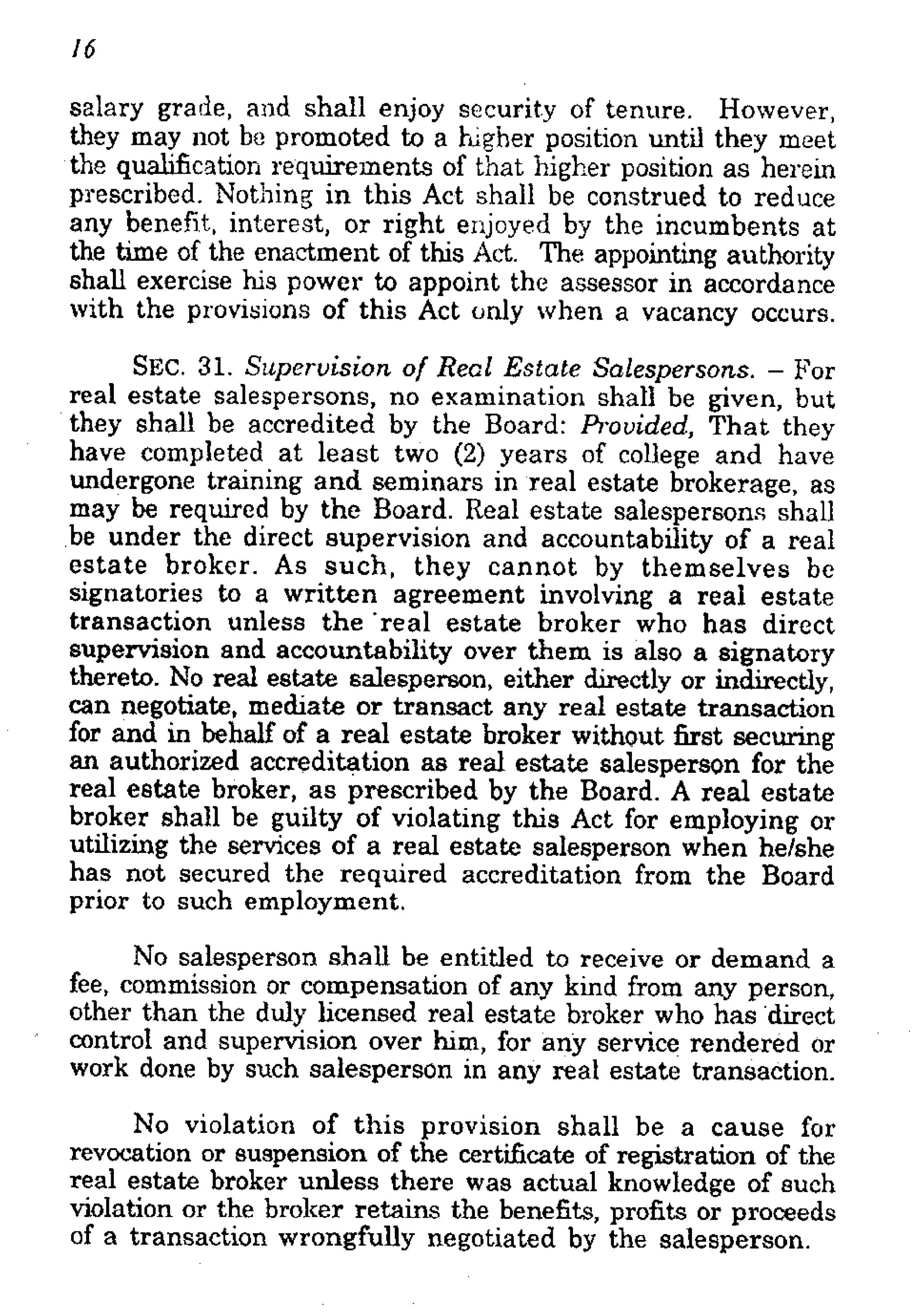 RA 9646 - RESA Law | PDF