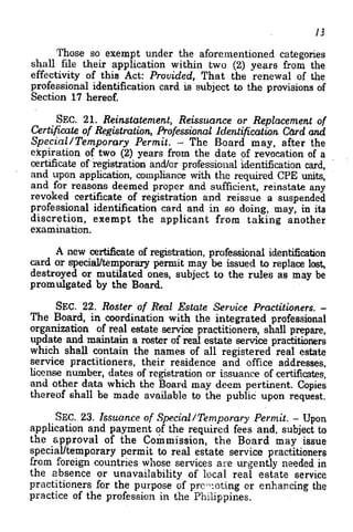 RA 9646 - RESA Law | PDF