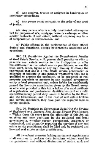 RA 9646 - RESA Law | PDF