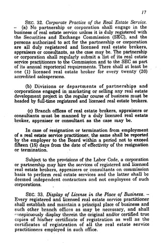 RA 9646 - RESA Law | PDF