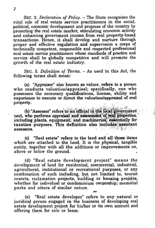 RA 9646 - RESA Law | PDF