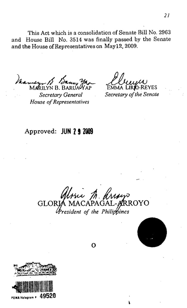 RA 9646 - RESA Law | PDF