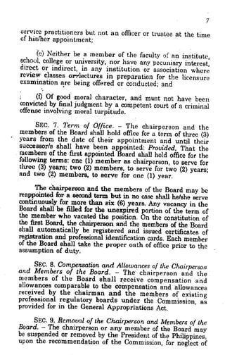 RA 9646 - RESA Law | PDF