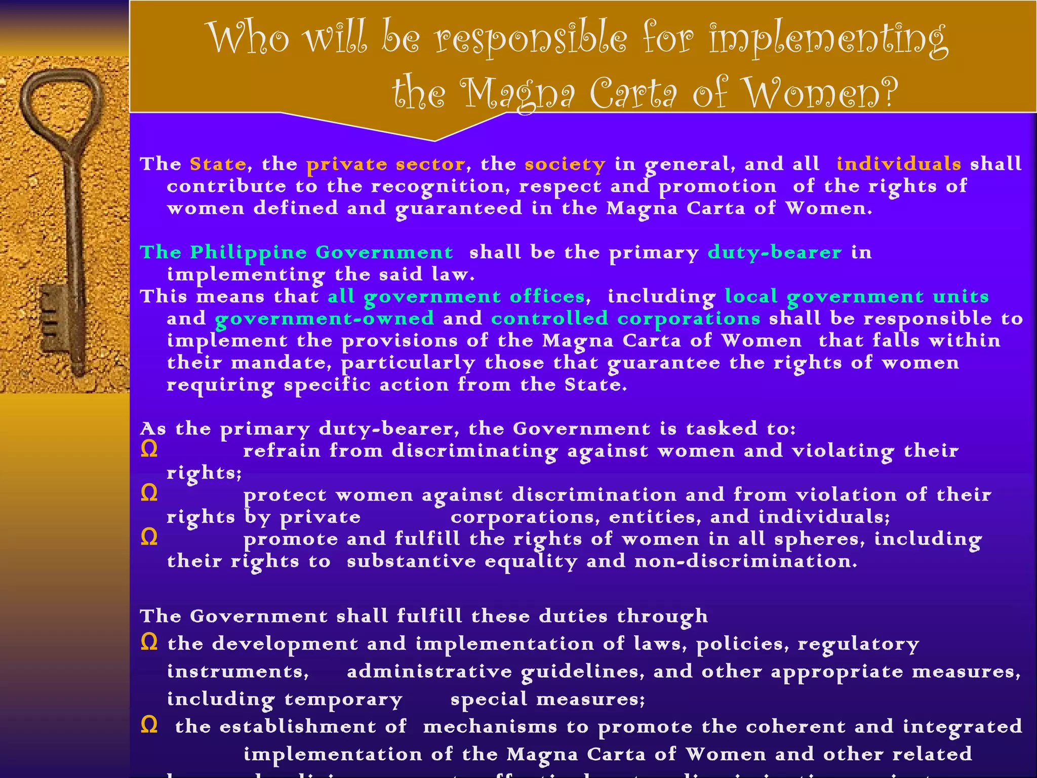 MAGNA CARTA for WOMEN R.A. 9710 | PPT