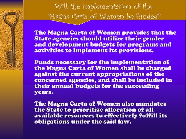 MAGNA CARTA for WOMEN R.A. 9710 | PPT