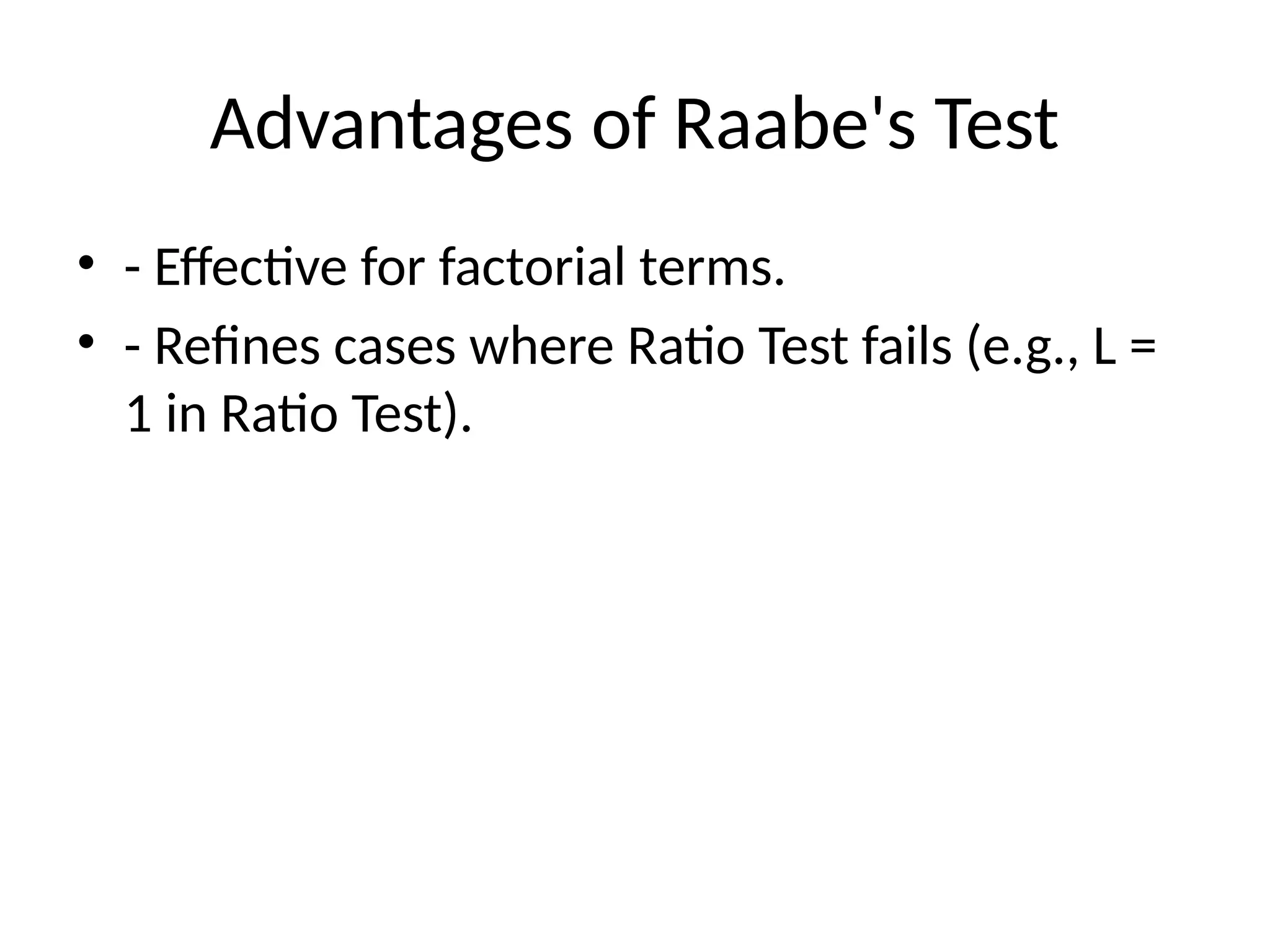 Raabe_Test_Presentation for 1 sem engineering | PPTX