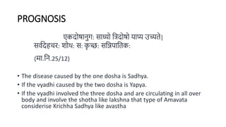 rheumatoid arthritis - ayurveda view (amavata) | PPTX