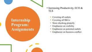 Presentation over GSK (Sales Intern) | PPT