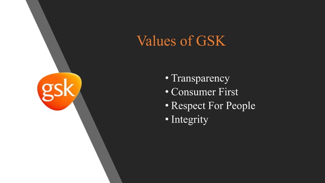 Presentation over GSK (Sales Intern) | PPT