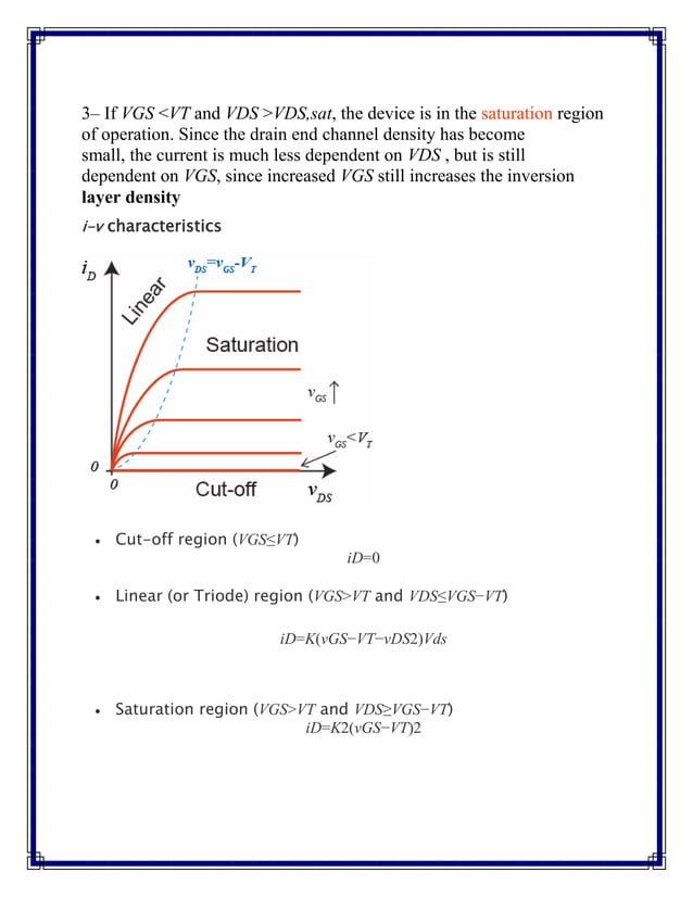Diodes,BJT,MOSFET,JFET | DOCX | Consumer Electronics | Technology & Computing