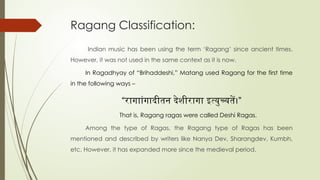 Raag and Ragang: A Systematic Classification.pptx
