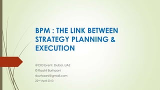 Raahil Burhaani, Group CIO at Dodsal Engineering & Construction - BPM ...