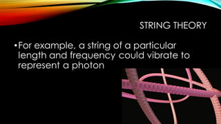 String Theory - Basic Explanation | PDF