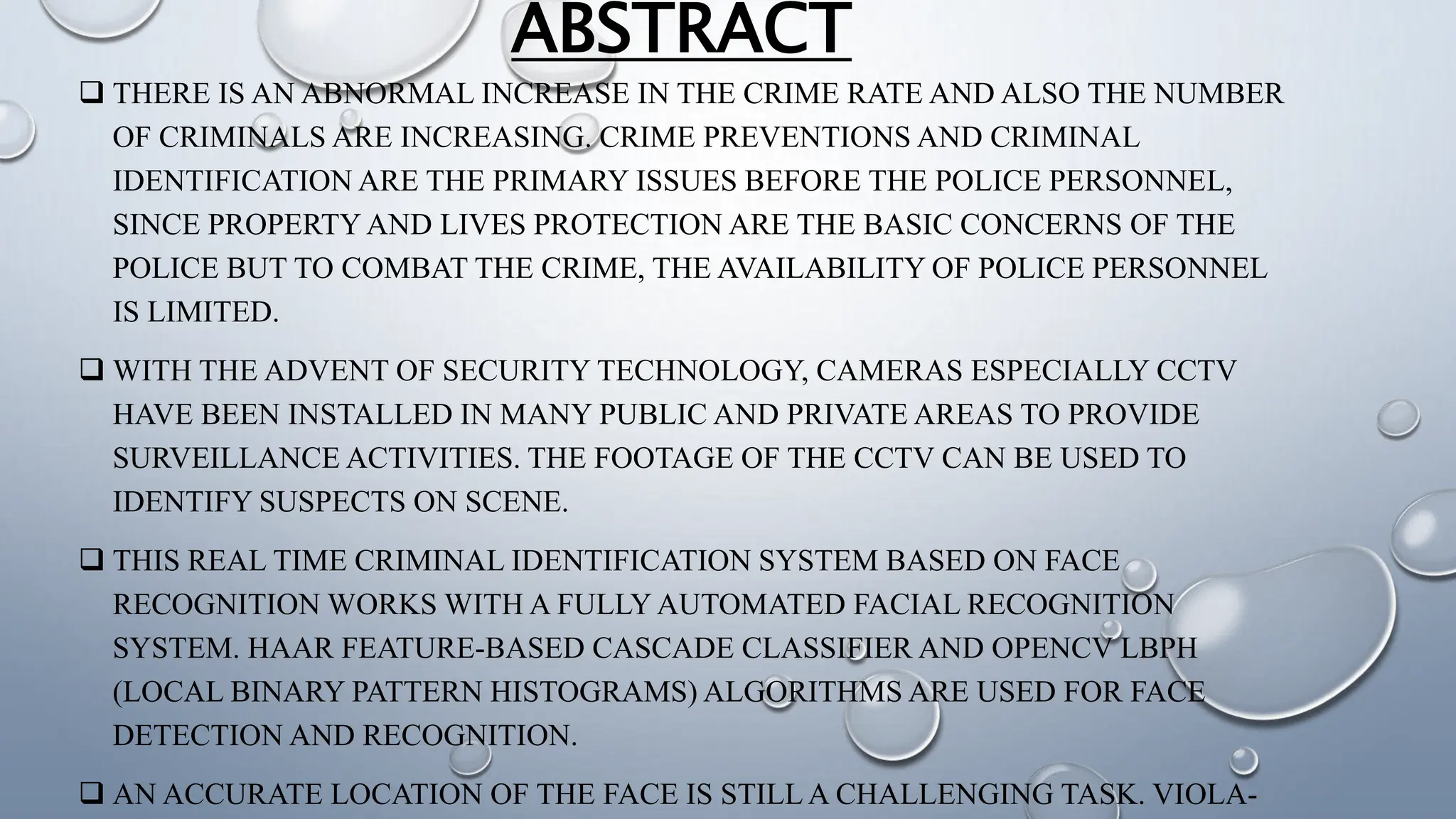 Real Time Criminal Face Contour Detection Using Machine Learning 0 1