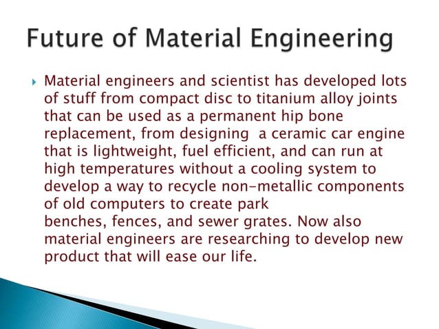 Engineering Materials | PPT